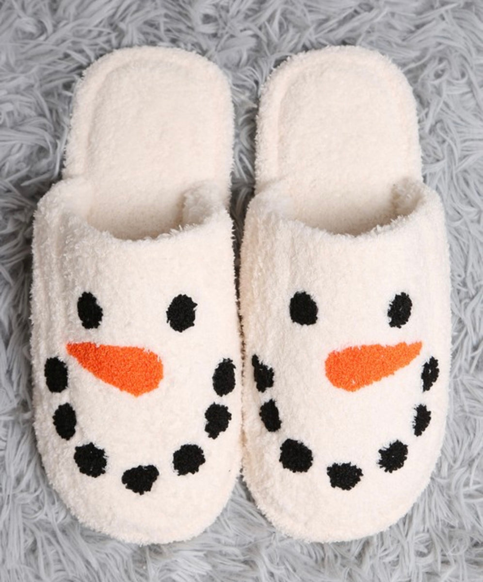 Snow Man Slippers – The Boutique at Peach Park
