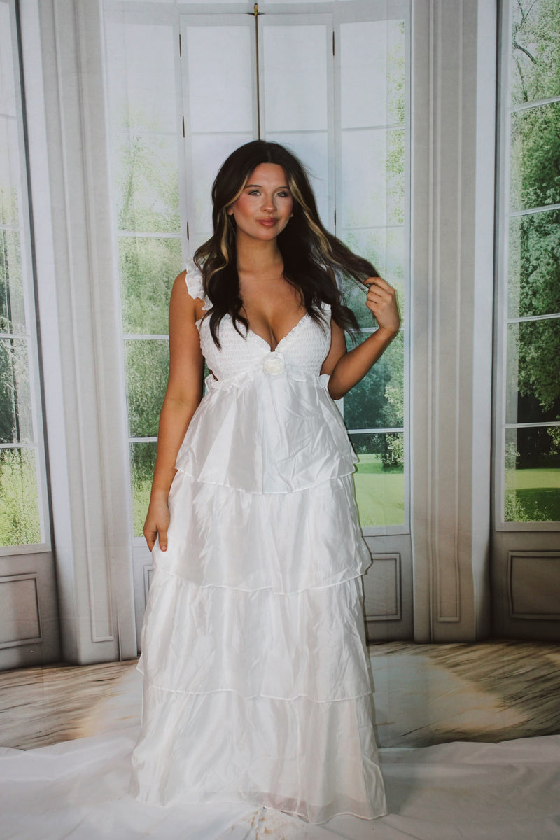 Bad Romance Dress White – The Boutique at Peach Park