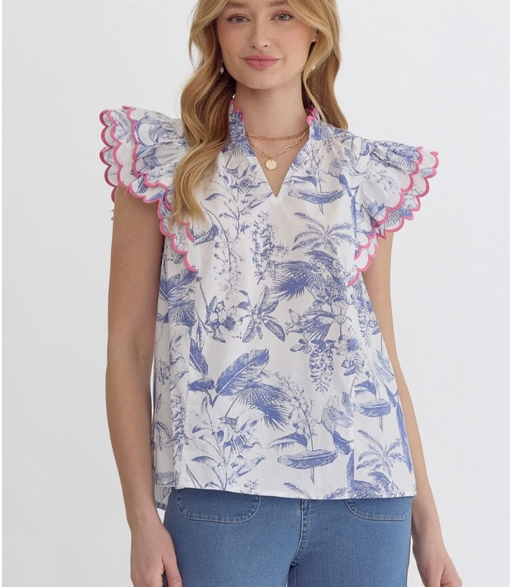 The Bermuda Top – The Boutique at Peach Park